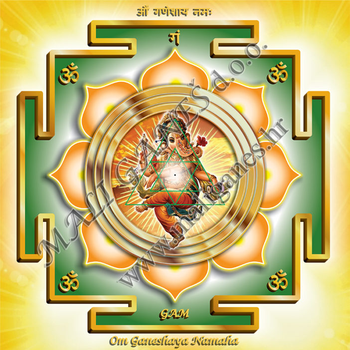 JANTRA GANEŠE (Ganesha yantra) - Atma Webshop
